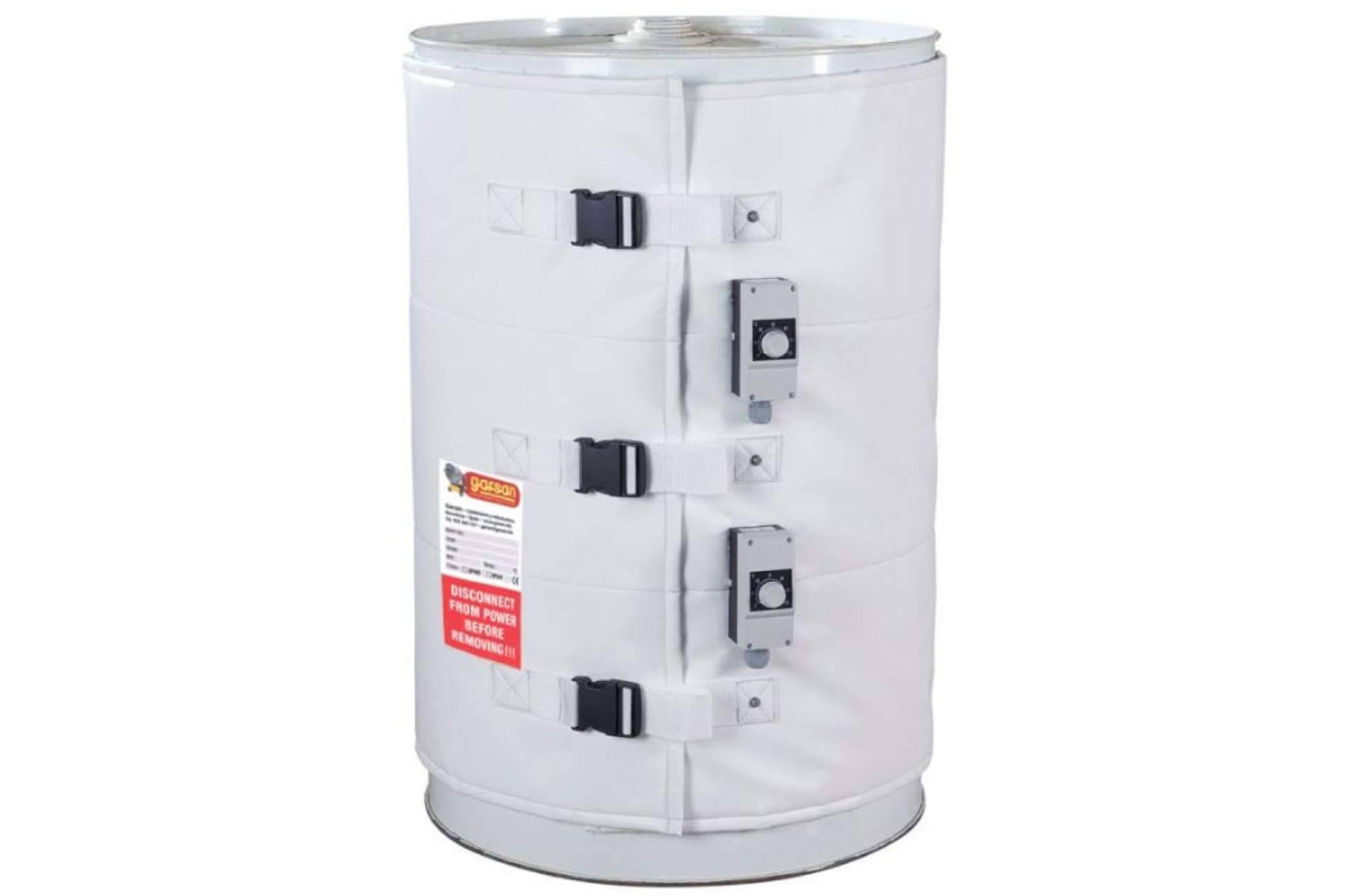 Mantas calefactoras para bidones de 25 a 200 litros y para contenedores ...