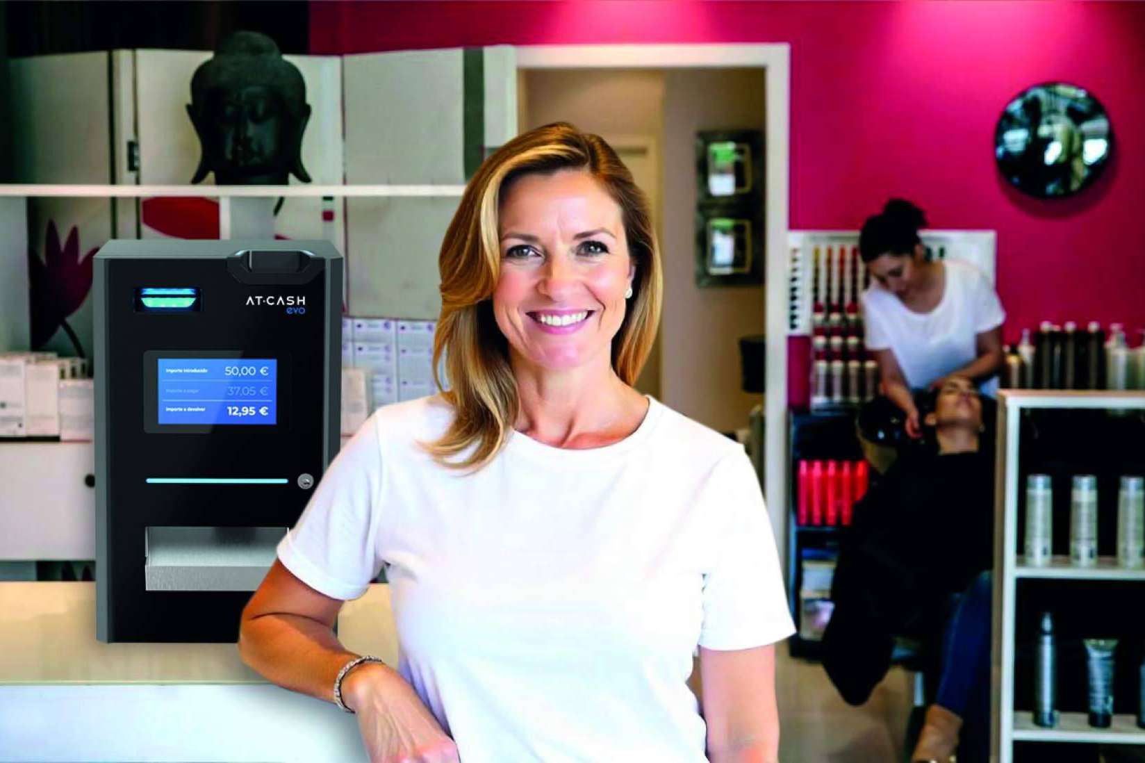 AT-CASH EVO optimiza el punto de venta con un sistema de autocobro ...